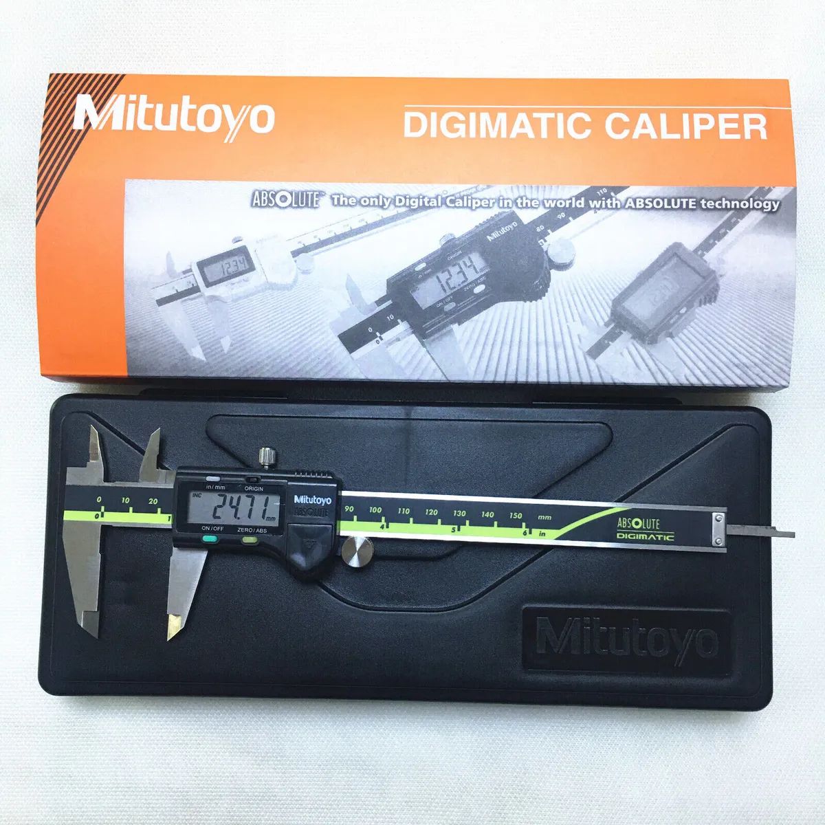Mitutoyo Digital Absolute .0005"/.01MM Vernier Caliper 0-6" 150MM | Daraz.pk