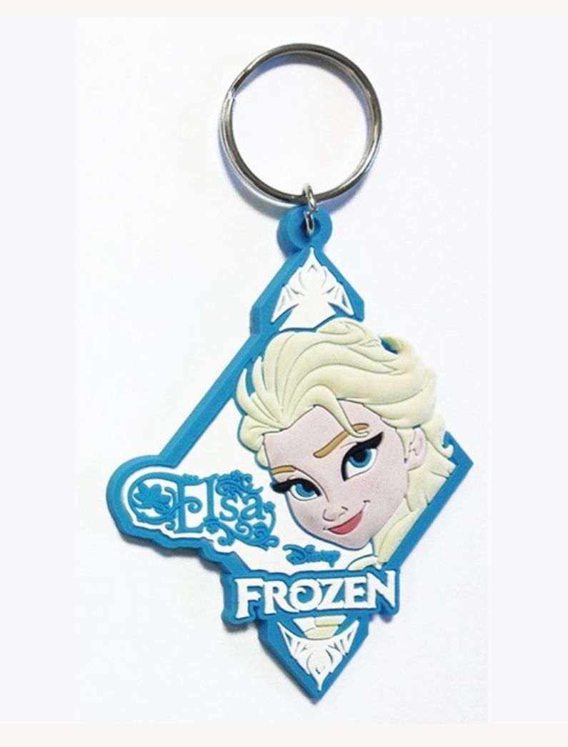 original Frozen Disney rubber pvc Keychains for kids girls boys bags ...