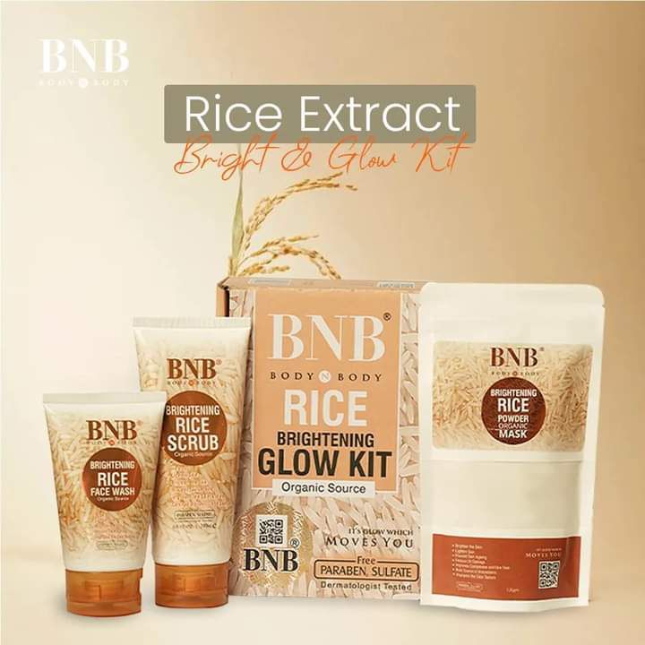 Original Organic Rice Brightening Glow Kit - Rice Brightening Glow Kit ...