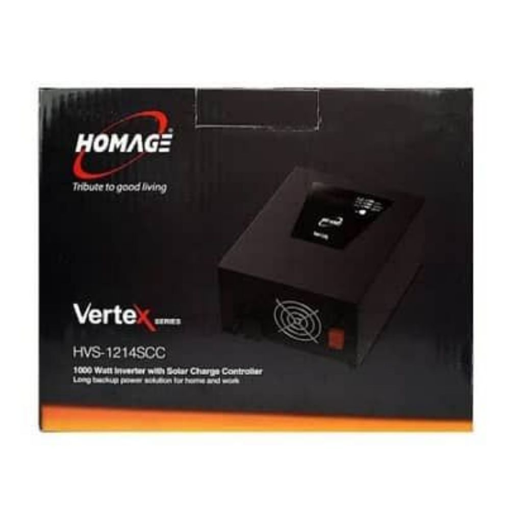 Homage Inverter UPS - HVS 1214SCC - 1000 Watts (SOLAR SUPPORTED ...