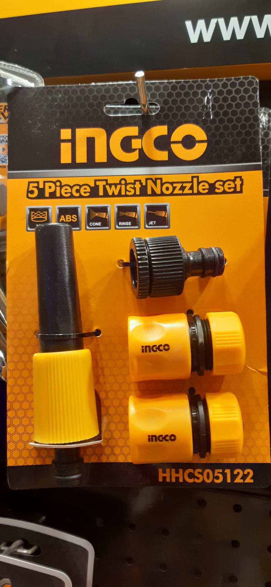 Ingco 5 pcs Twist Nozzle set | Daraz.pk