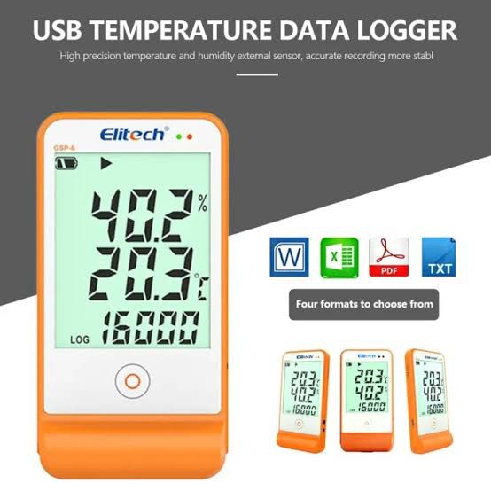 Elitech GSP-6 Digital Temperature and Humidity Data Logger | Daraz.pk Elitech GSP-6 Digital Temperature and Humidity Data Logger | Daraz.pk