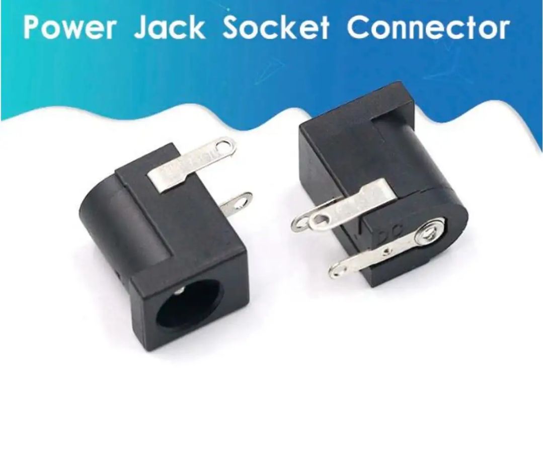 5 Pcs Female DC Power Jack Connector Mount 2.1mm x 5.5mm 3 Pin DC005 DC ...