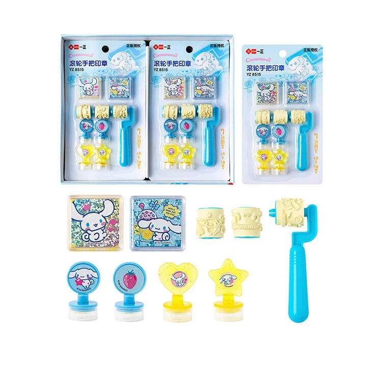Iigen Cinnamoroll Melody Seal Cartoon Cute Roller Seal Kindergarten ...