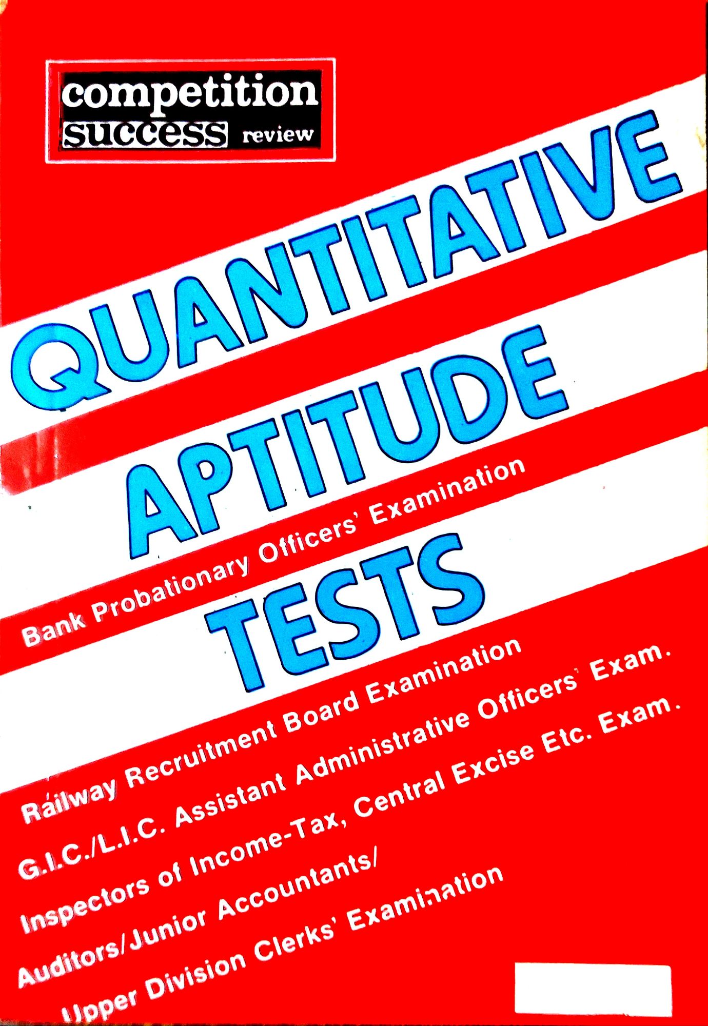 Quantitative Aptitude Test | Daraz.pk