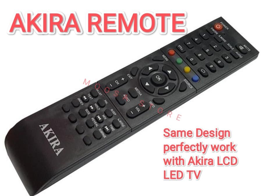 AKIRA REMOTE / Akira Led LCD Remote | Daraz.pk