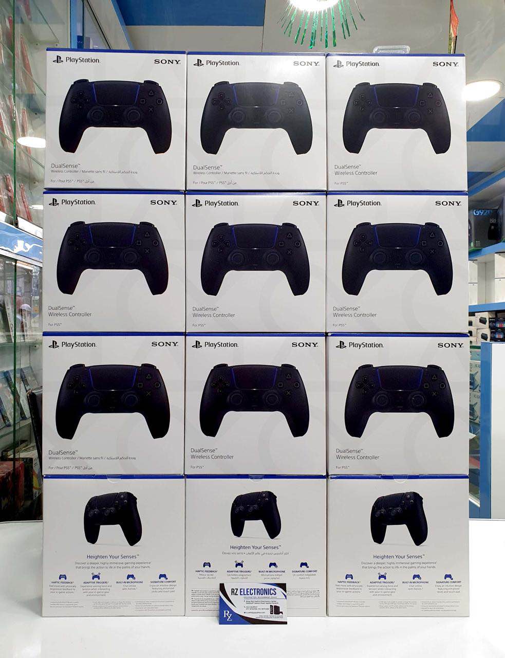 Premium PS5 DualSense Wireless Controller - black | Compatible with PS5 ...
