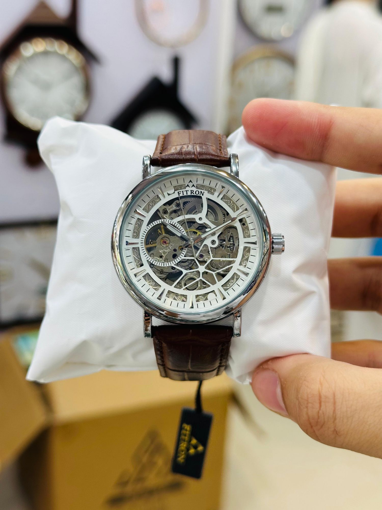 men's luxuries Fitron Automatic watch Quality: Premium (Original) Type ...