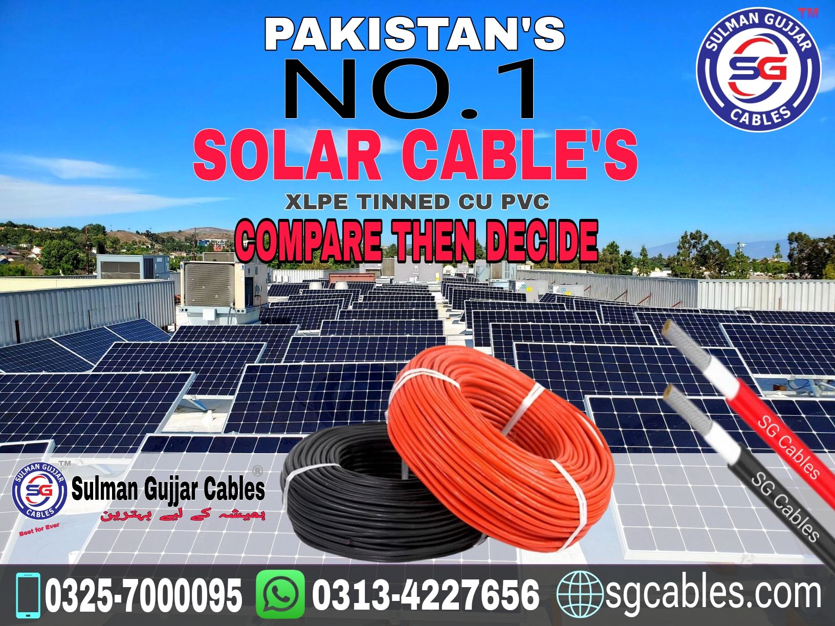 6mm Solar cables White copper 90meter | Daraz.pk