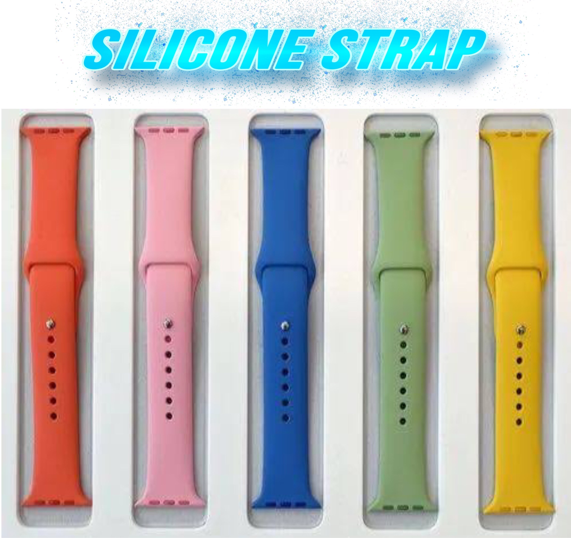 Silicone Starp for Smart Watch 42/44/45/49 mm Dial Sizes | Daraz.pk