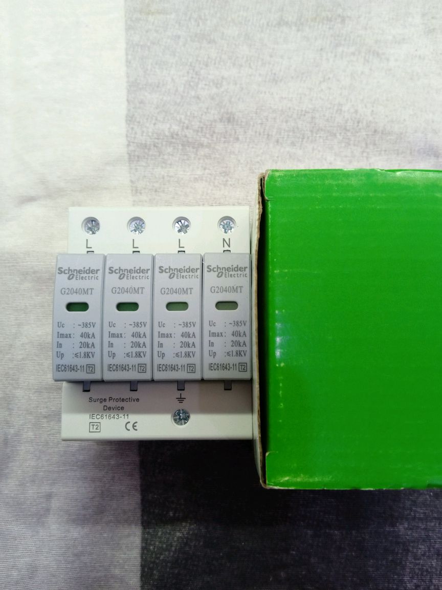 Schnider 4P AC Surge Protection Device Three phase SPD | Daraz.pk