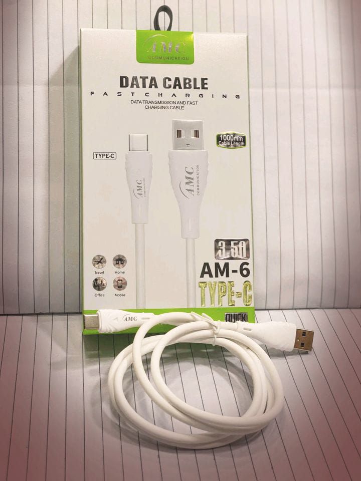 AMC Data Cables AM_6 Type -C Fast CHARGING | Daraz.pk