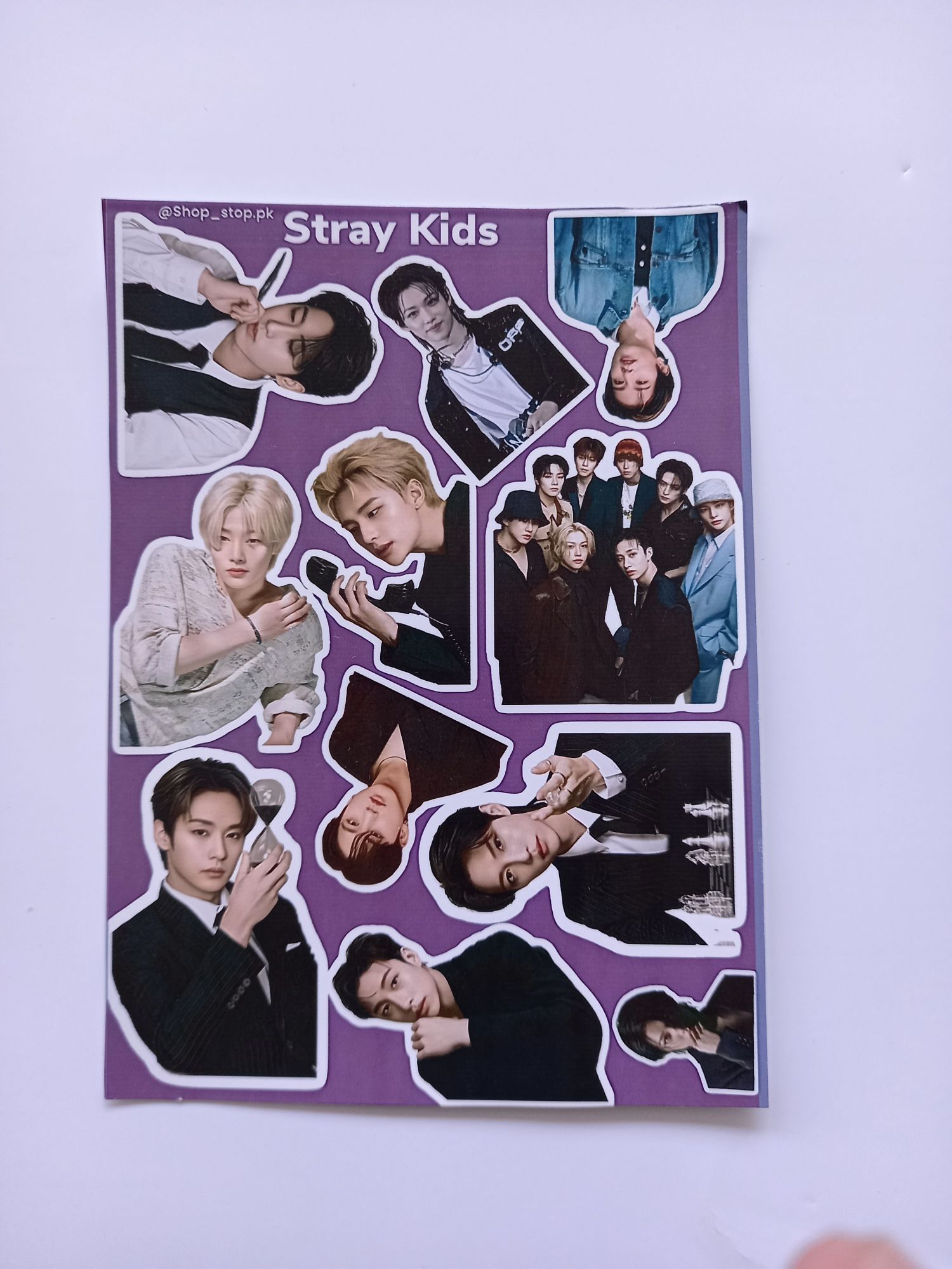 TXT Mini UNCUT sticker sheet - A6 size - 15 x 10 cm | Daraz.pk