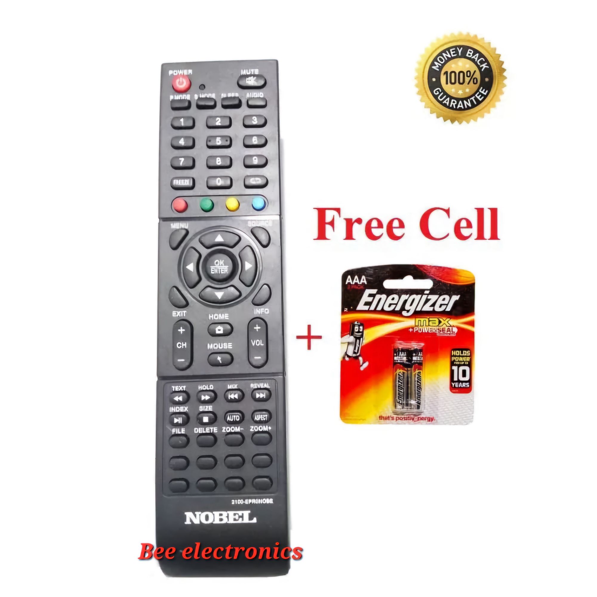 Universal Remote For Akira and Noble LED & LCD TV work with Smart LCD ...