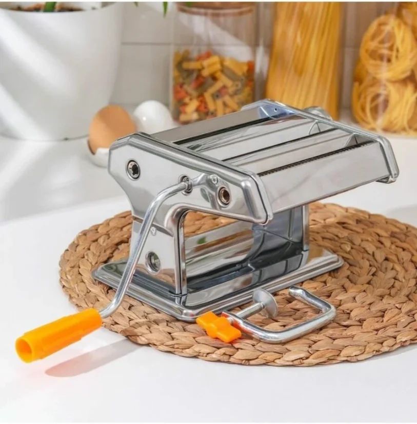 PASTA AND NOODLES MAKER MACHINE Stainless Steel Pasta Noodle Machine ...
