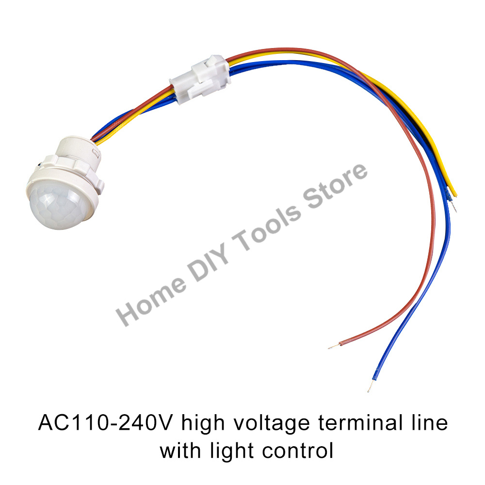 Infrared Motion Automatic Light Sensor IR Detector Switch DC 12V 24V AC ...