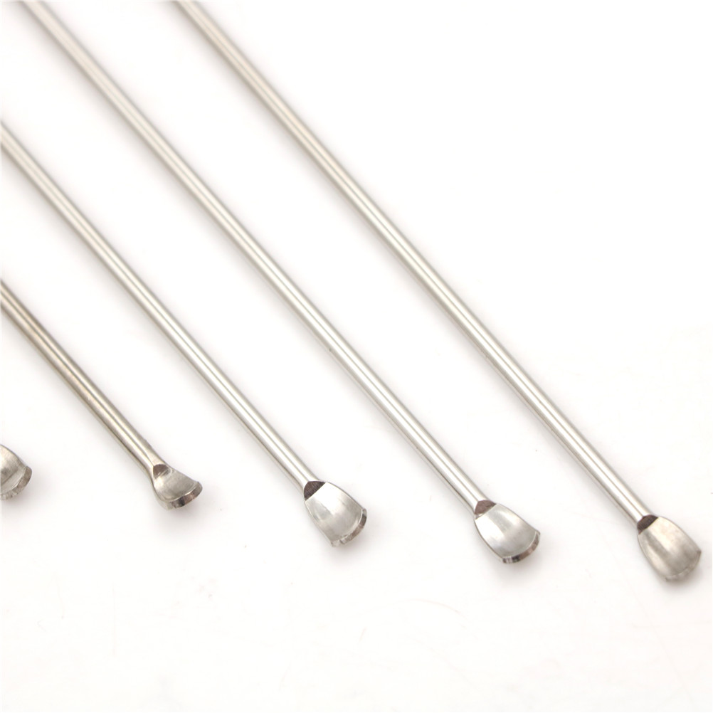 Stainless Steel Lab Micro Spatula Medicine Spoon Scoop Shovel Pharmacy ...