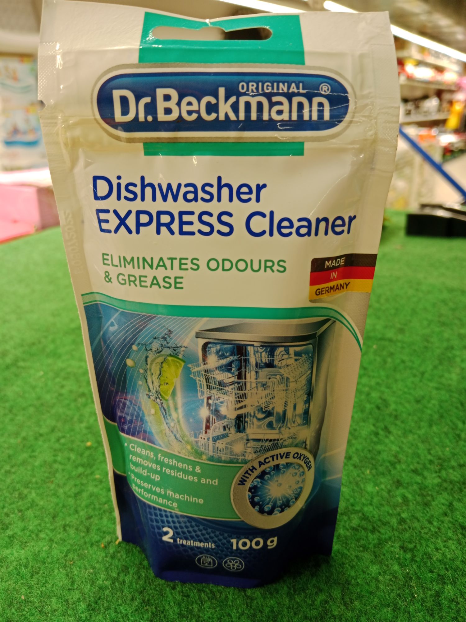 Dr Beckmann Washing Machine Express Cleaner 100g clean and fresh Remove ...