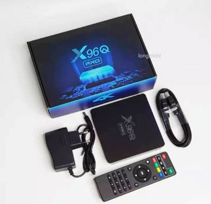 X96Q PRO Smart TV Device BOX Android 4k Wifi (8/128GB) | Daraz.pk