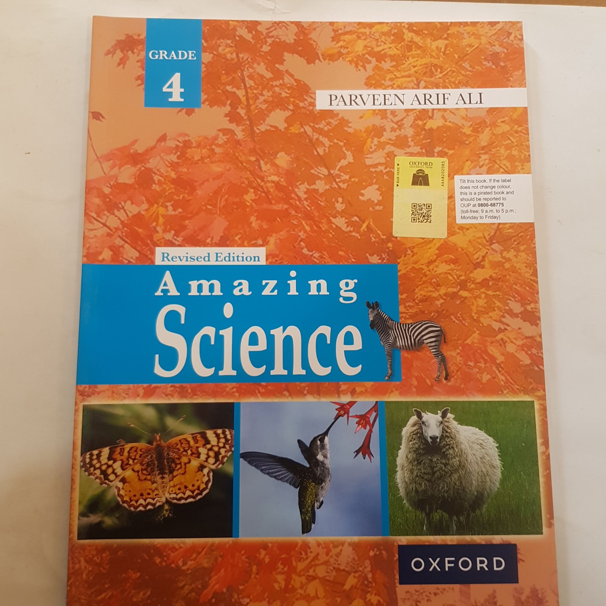 OXFORD AMAZING SCIENCE GRADE 4 REVISED EDITION BY PARVEEN ARIF ALI ...