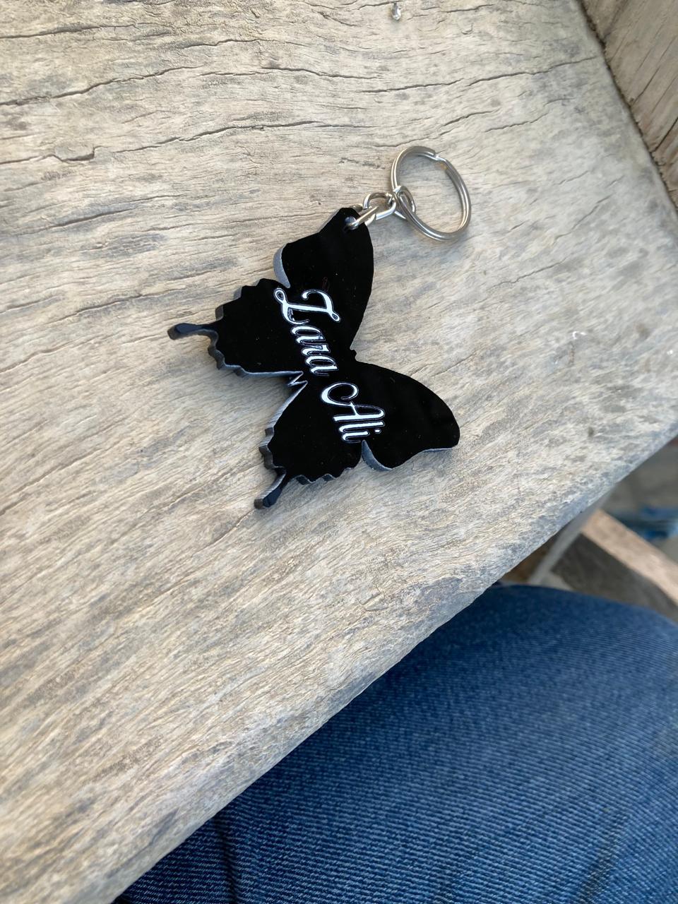Customize name keychain for girls and boys keychain holder bag keychain ...