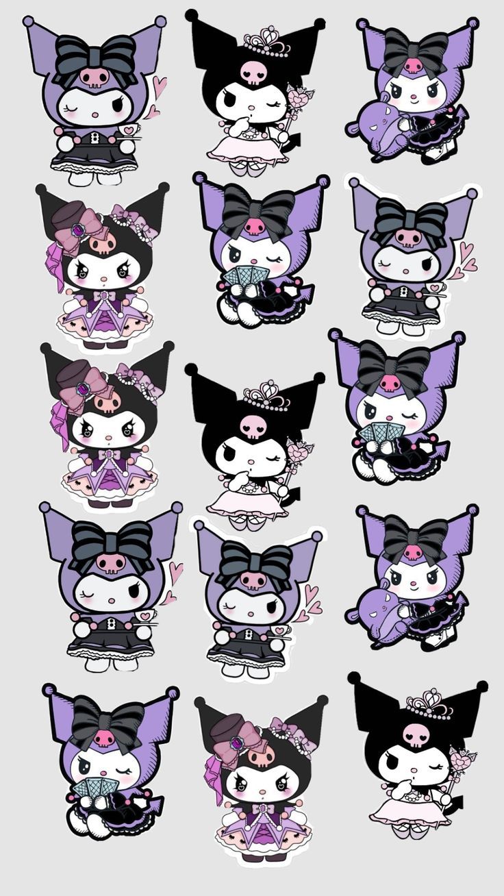 Koromi Cute Character Vinyl Sticker Pack of full sheet sticker ...