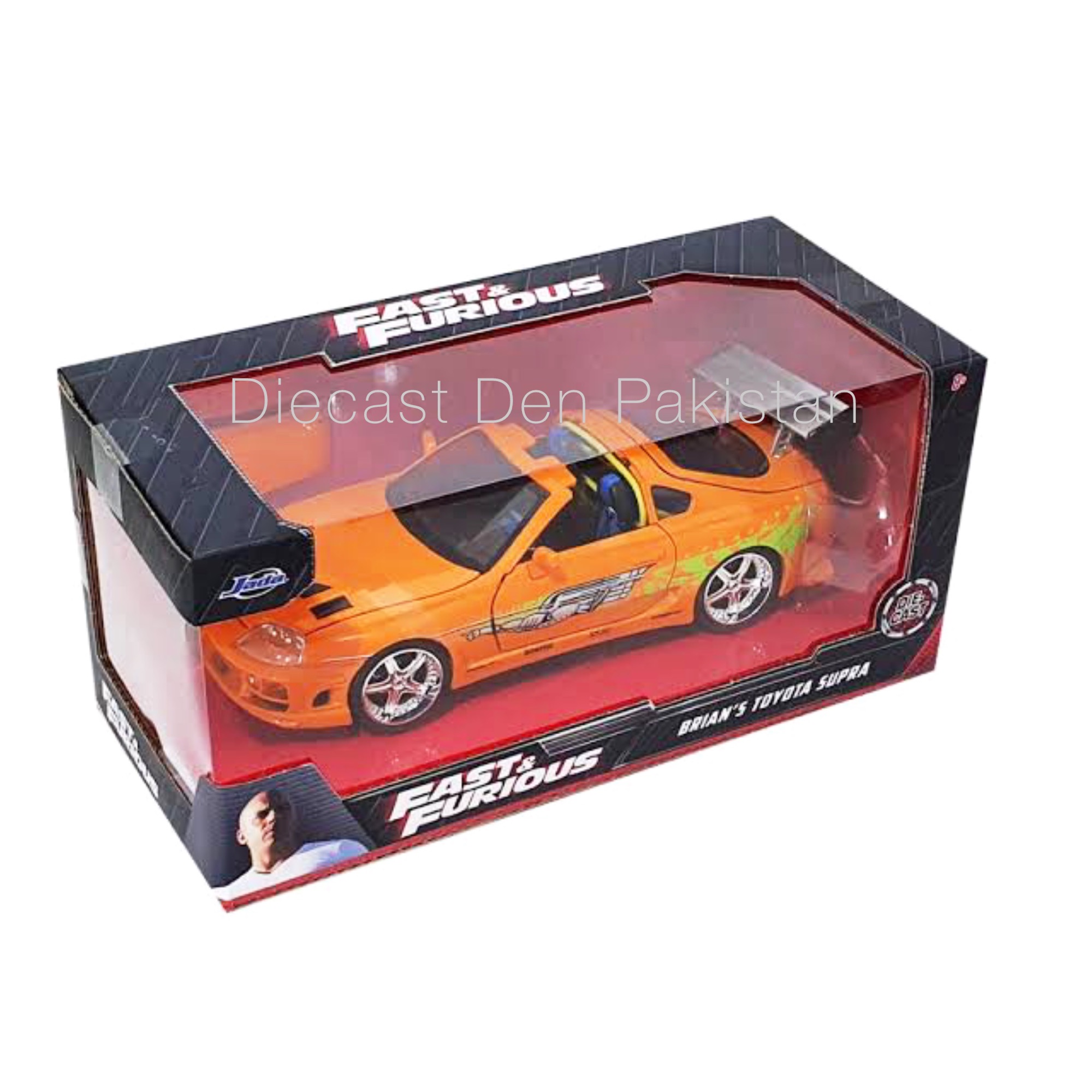 Toyota Supra mk4 Fast and Furious 1/24 Scale Diecast Metal Car ...