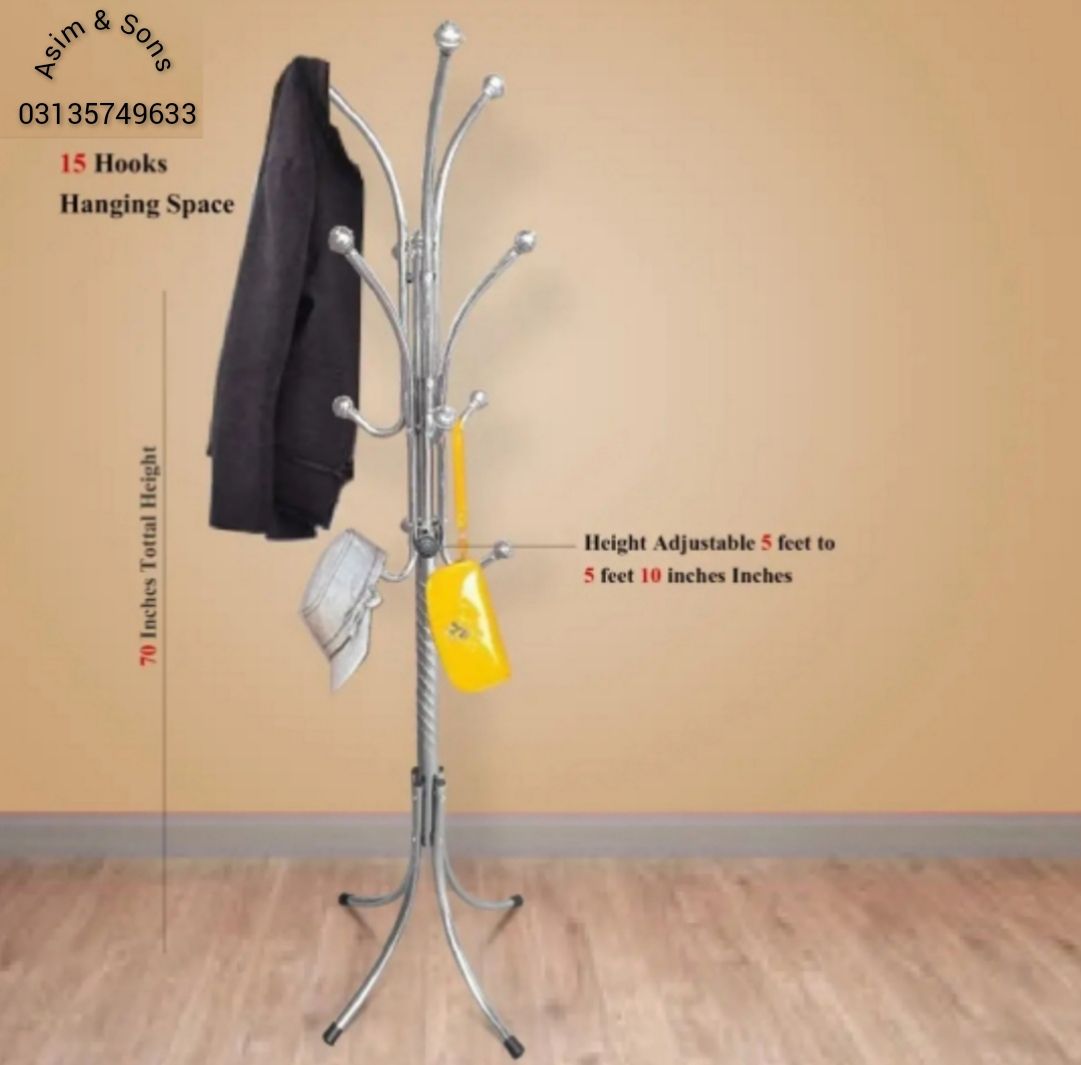 Cloth Hanging Rack/Stand Adjustable Height | Daraz.pk